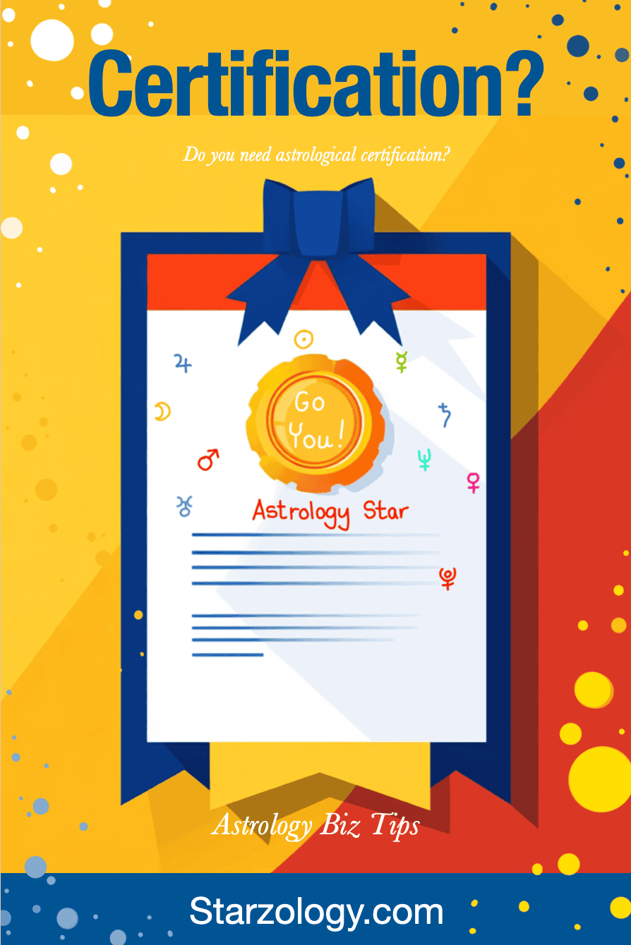 Do You Need Astrological Certification? - Starzology